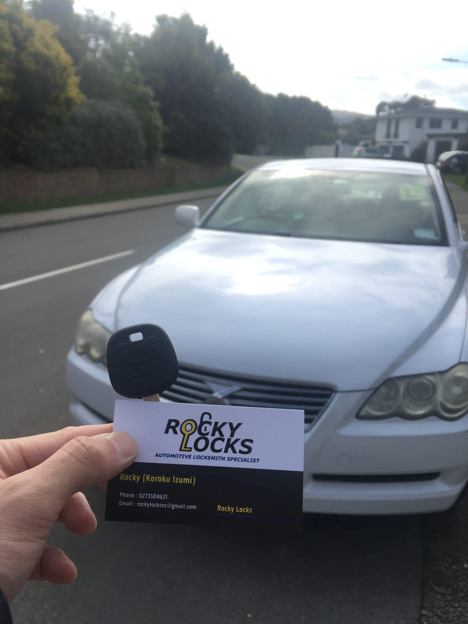 MAKING KEY FOR 2006 TOYOTA MARK X GRX120 - Rockylocks - Automotive ...